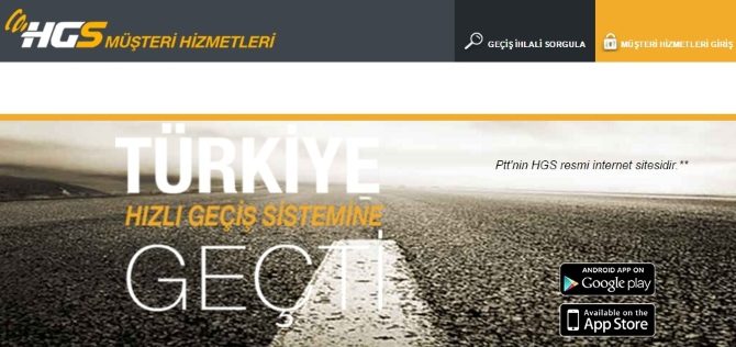 HGS Sorgulamaları Ve PTT Müşteri İşlemleri - Sözcü