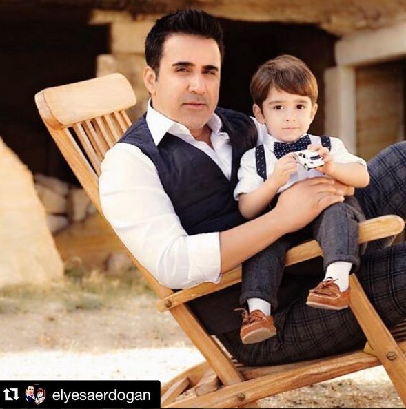 Emrah, oğlu Elyesa'nın ikinci yaşını böyle kutladı - Sözcü