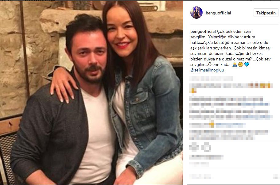 Bengü'den sevgiliye romantik mesaj - Sözcü