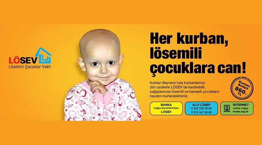 LÖSEV, Kurban Bayramı'nda bağışlarınızı bekliyor - Sözcü