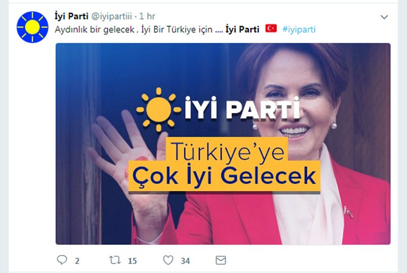 İYİ Parti'nin logosunu ona benzettiler - Sözcü