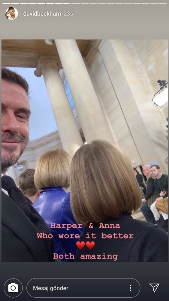 David Beckham ünlü moda editörü Anna Wintour ile dalga geçerse... - Sözcü