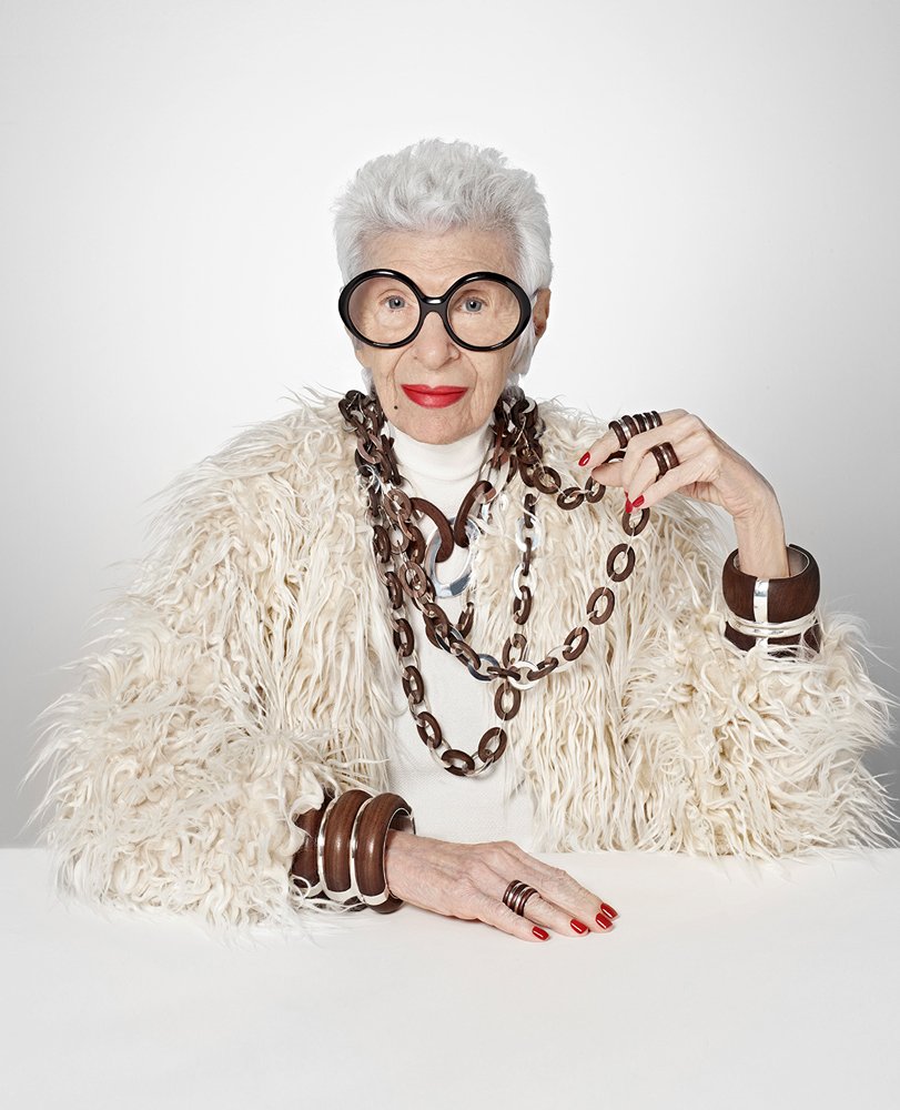 Iris Apfel 97 yaşında ünlü model ajansı IMG ile anlaştı - Sözcü