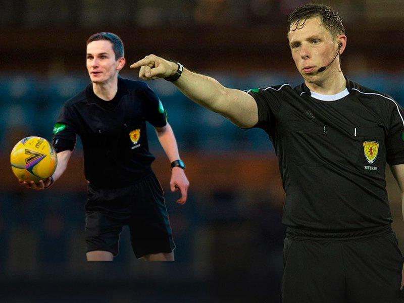 İskoçya'da bir ilk! Futbol hakemleri Craig Napier ve Lloyd Wilson ...