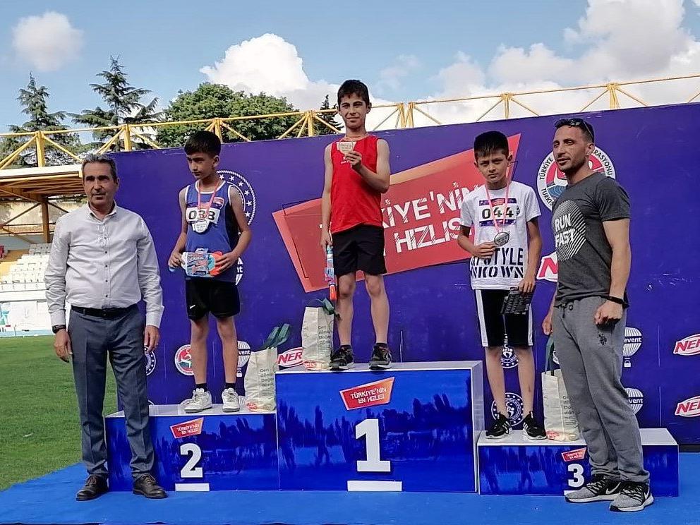 Türkiye'nin en hızlısı Yasin Emir Güneş oldu - Sözcü