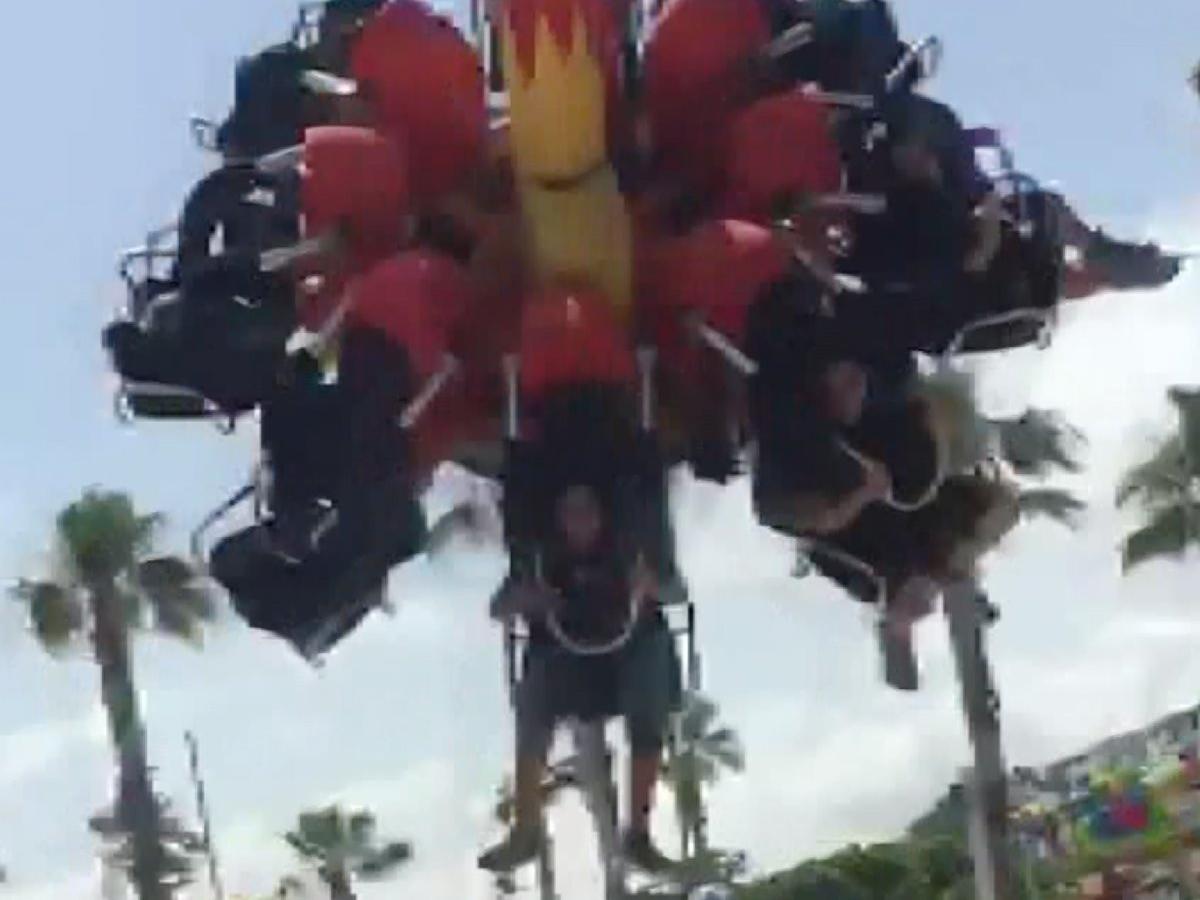 Lunaparkta 'mini maks' faciası