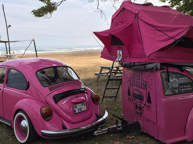 Bir tam bir yarım vosvos ile karavan yaptılar - Sözcü