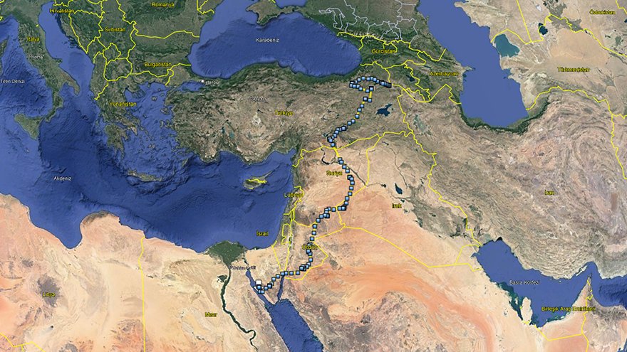 Iğdır'dan takibe alınan bozkır kartalı Afrika'ya ulaştı - Sözcü