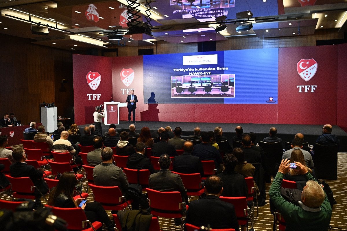 TFF'de VAR sistemi tanıtıldı - Sözcü