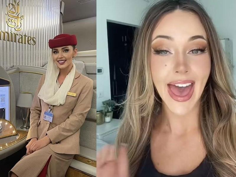 Genç hostes uyardı: Uçakta buraya sakın çıplak elle dokunmayın - Sözcü