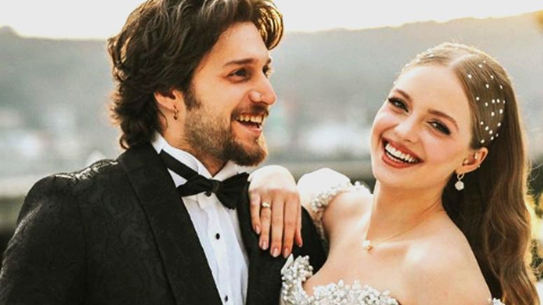 İki ay önce evlenen İpek Filiz Yazıcı ve Ufuk Beydemir düğün yaptı - Sözcü