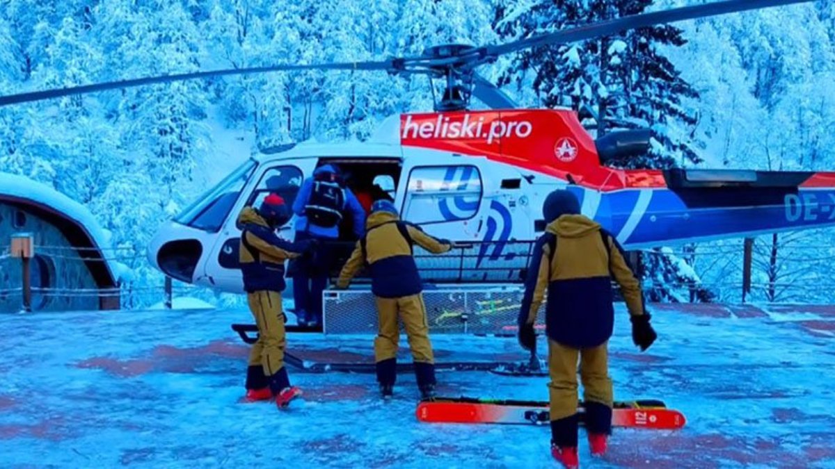 Kaçkarlarda heliski heyecanı başladı - Sözcü
