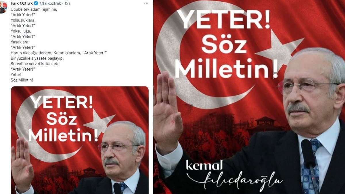 Öztrak'tan 1950 seçimlerine gönderme: ‘Artık yeter!’ - Sözcü