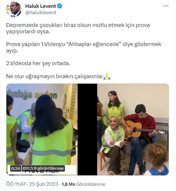 Haluk Levent Ahbap'a saldıranlara kibar konuştu: Ne olur bırakın ...
