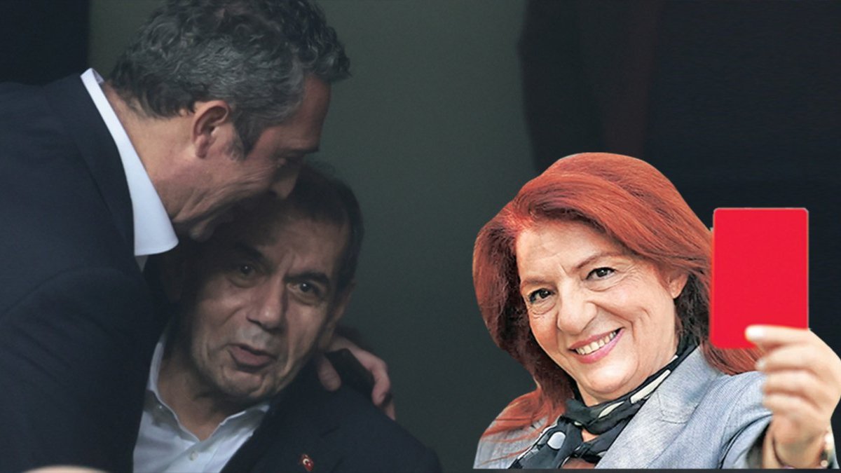 Galatasaray ve Fenerbahçe yine birbirine girdi! MHK Başkanı Lale Orta ...