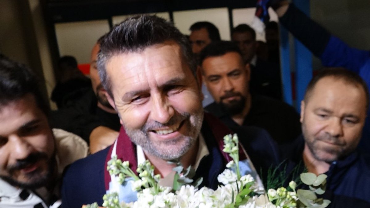 Nenad Bjelica'ya Trabzon'da coşkulu karşılama - Sözcü