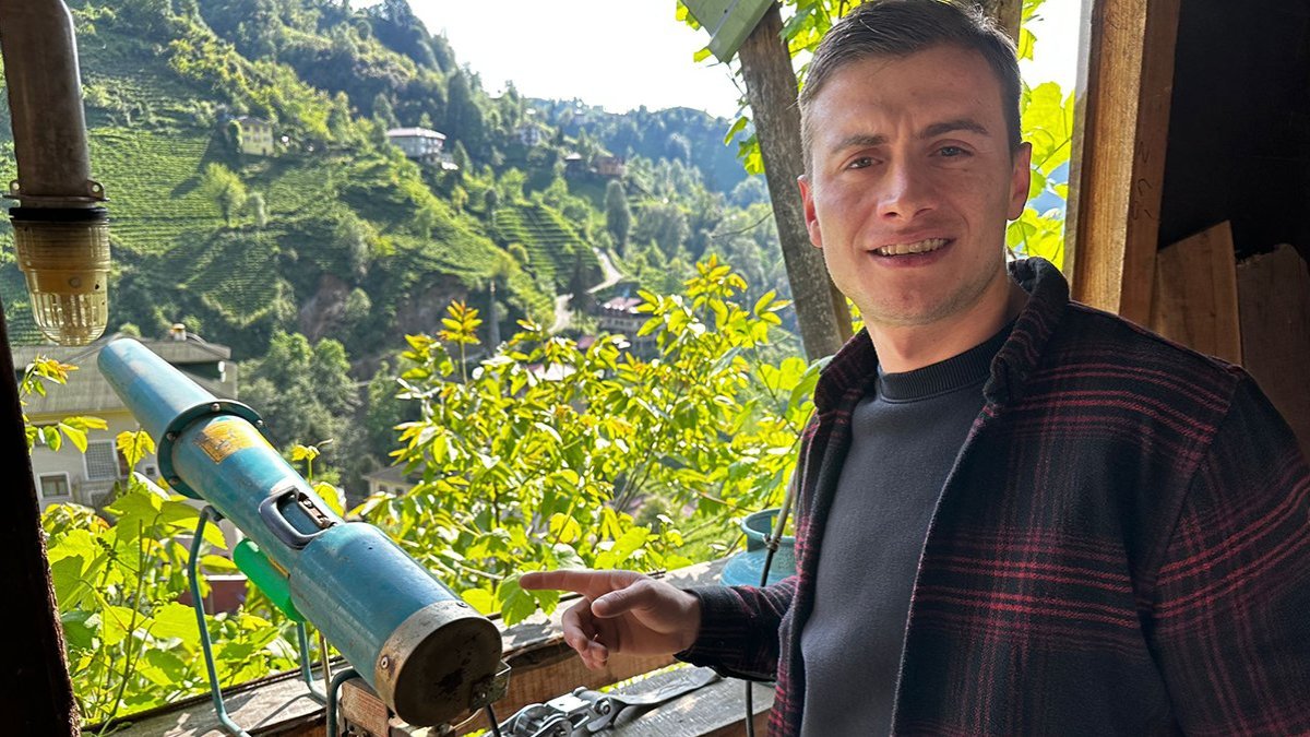 Rizeli arıcı, zekası ile ayıları yendi - Sözcü