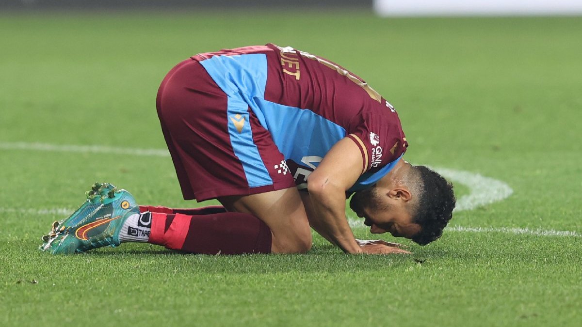 Trabzonspor'dan Samet Akaydın'ın tükürüğüne tepki: Rezillik ve ...