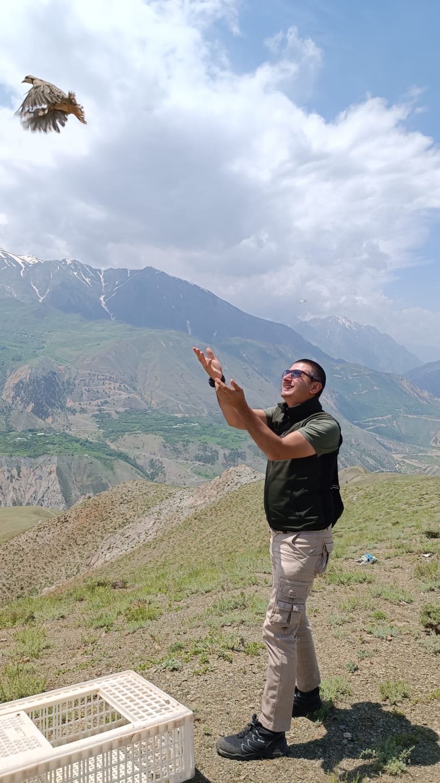 650 keklik doğaya bırakıldı - Sözcü