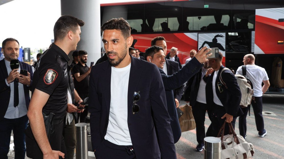 A Milli Futbol Takımı, Letonya'ya gitti