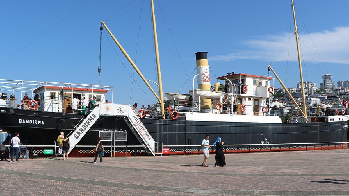 Bandırma Gemi Müzesi'ni bayramda 30 bin kişi ziyaret etti - Sözcü